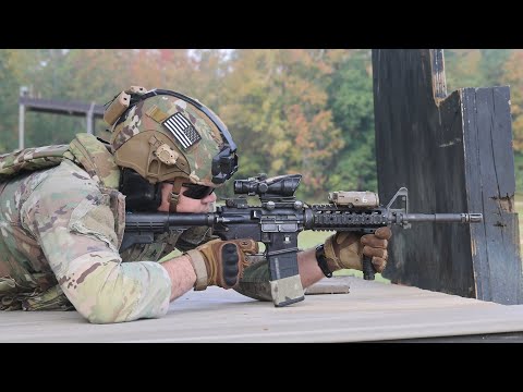 U.S. Army 1st SFAB M4 Qualification