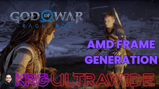 God of War Ragnarok AMD Frame Generation is more stable at God of War ...