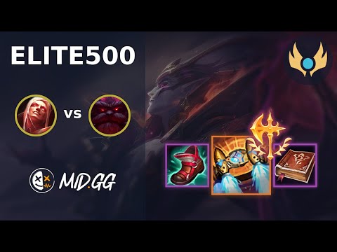 MID.GG: [ elite500 ] Vladimir TOP vs Ornn | EUW CHALLENGER | LOL Season 2024