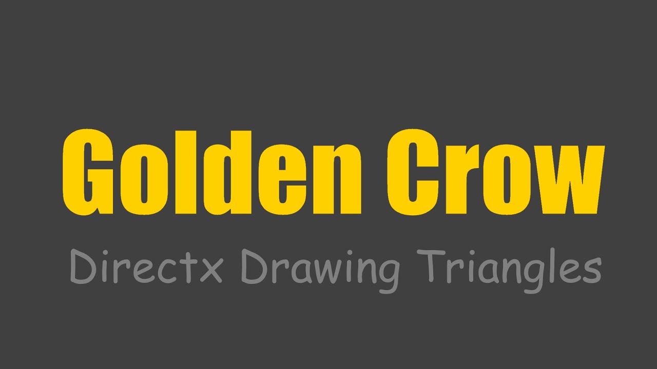 DirectX Programming Tutorial C# Game Development Drawing Triangles #11 (No Xna)