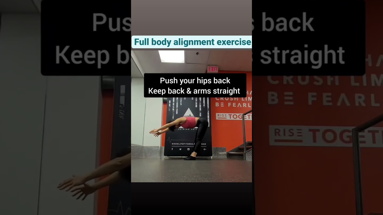 Do this alignment exercise as many as you can, anytime & anywhere! #alignment #spine #mobility