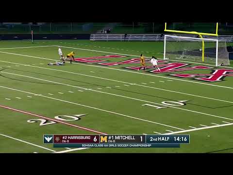 Ella Weide of Harrisburg goal | SDPB Sports