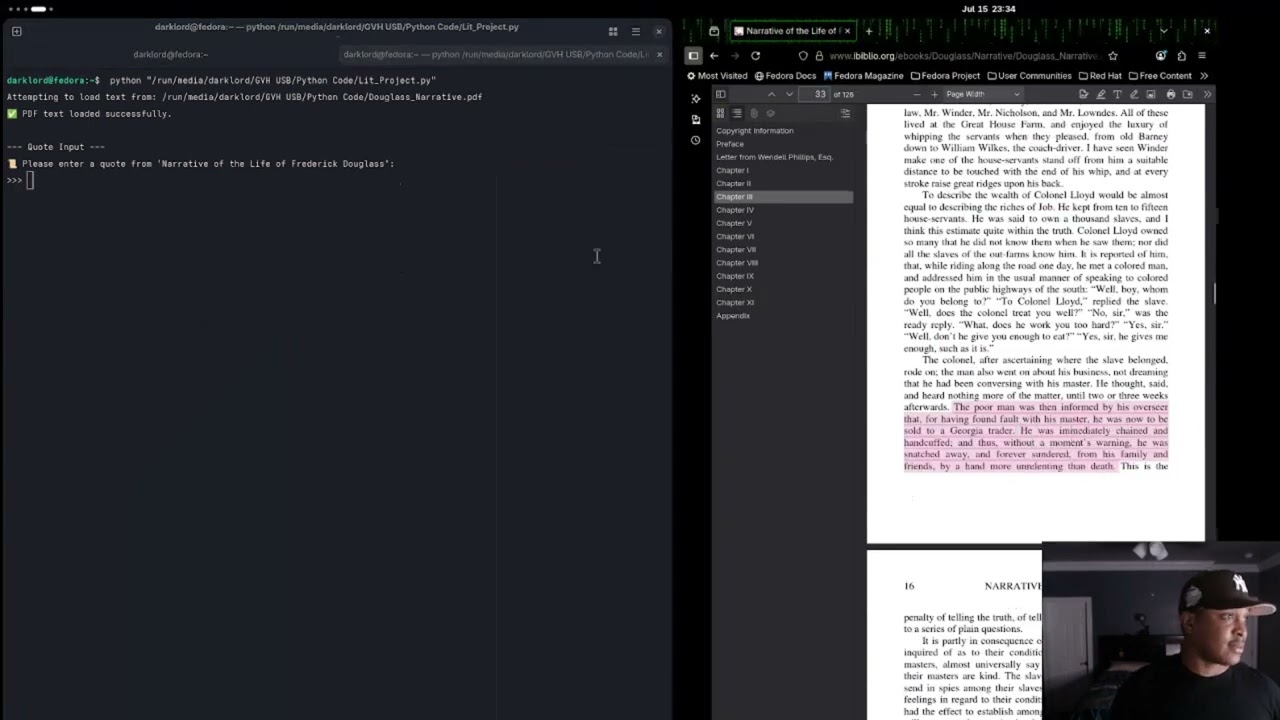 Python Text Analyzer Demo