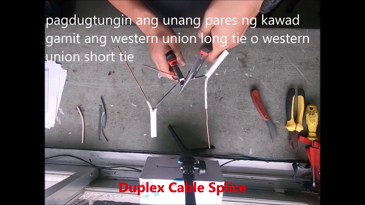 Duplex Cable Splice Tutorial