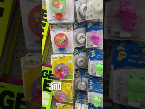 Found Character Night Lights At The Dollar Tree