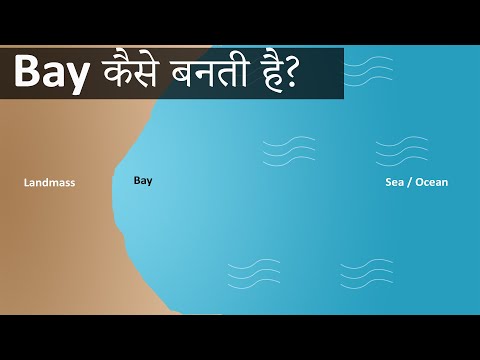 How a Bay is formed in Hindi | खाड़ी कैसे बनती है