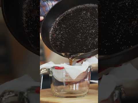 How To Save Leftover Bacon Grease