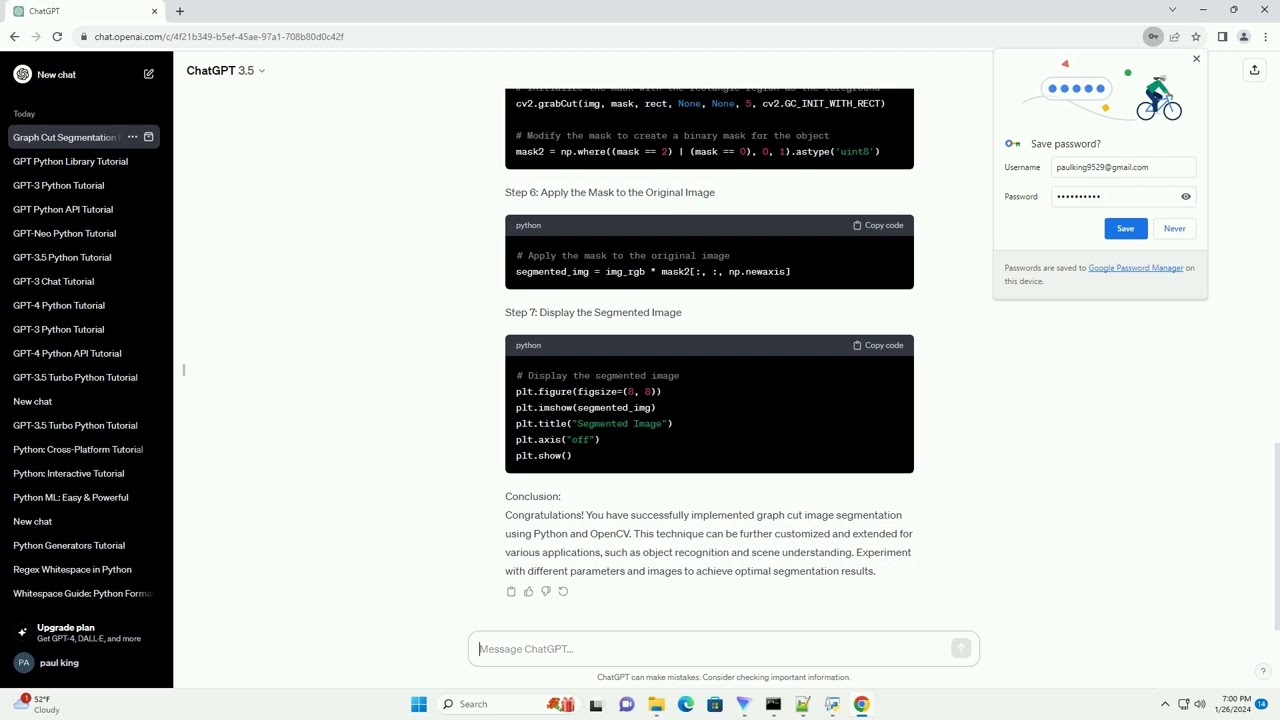 graph cut segmentation python github