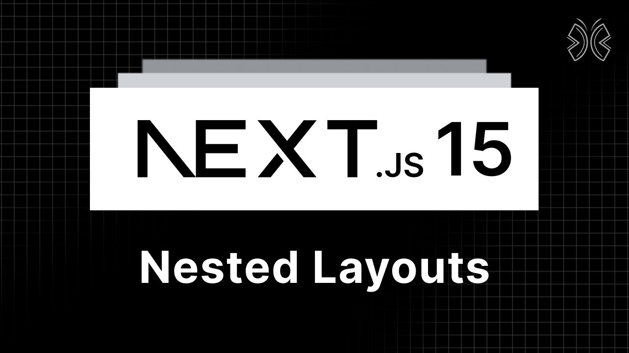 Next.js 15 Tutorial - 15 - Nested Layouts