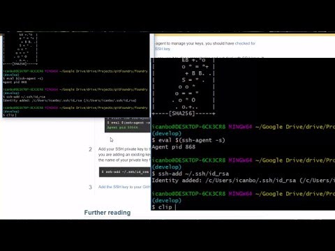 Git, How To Add Your Computer's SSH Key To Your Github Account Using Git/Git Bash Terminal