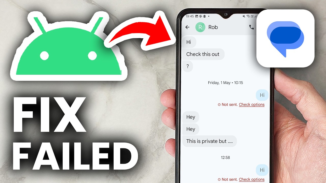 How To Fix Text Messages Not Failed To Send On Android - Full Guide