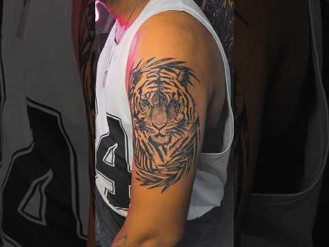 tiger tattoo design #shorts #viral #design #tattoo