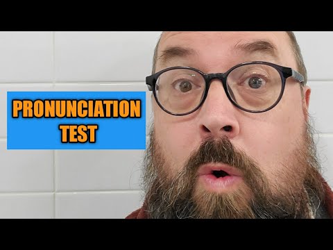 Pronunciation Test : English Teacher Joe Crossman