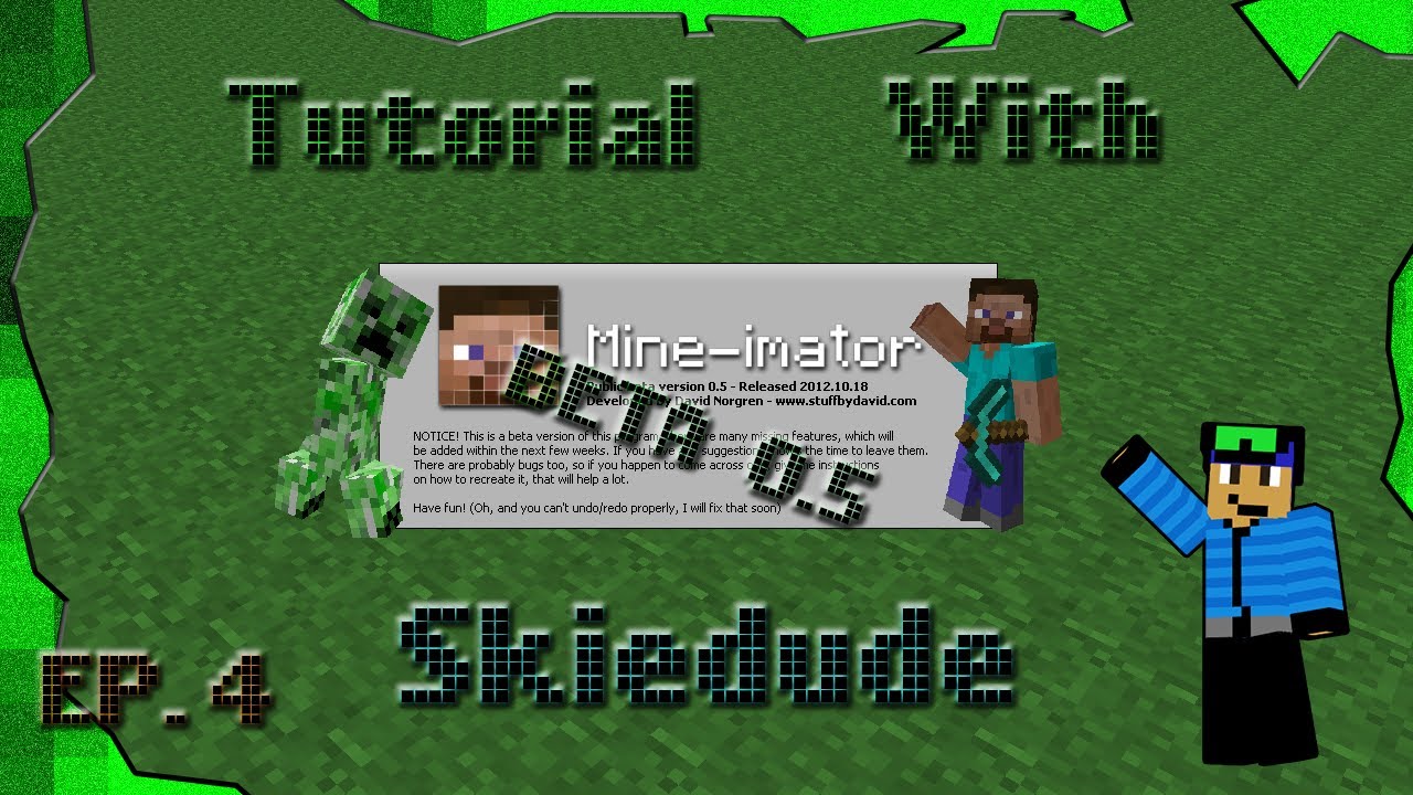 Mine-imator Tutorial! - Ep 4 - Walking, Running, Flying Animation