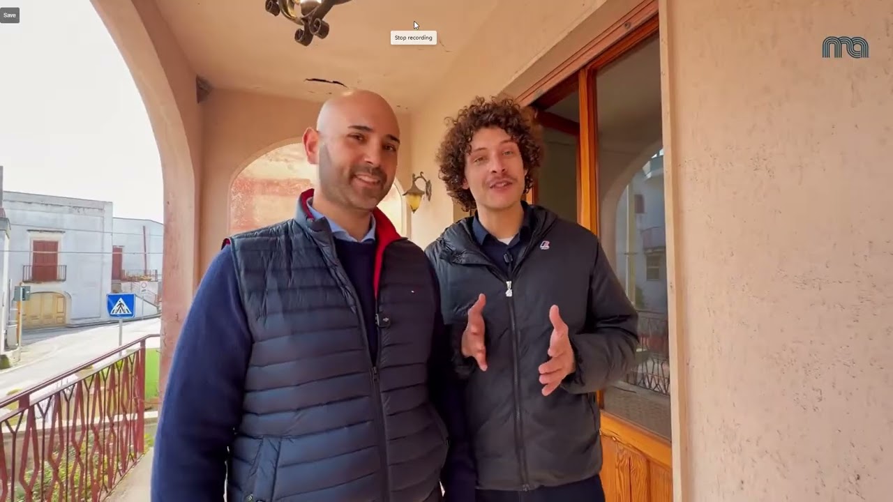 The Project Managers presenting our house!