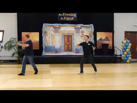 Apple Juice Line Dance by Scott Blevins & Paul James Demo @ 2019 Marathon