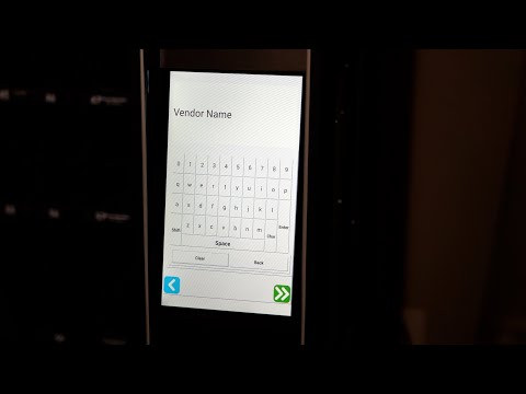 Touch Screen Set Contact Info