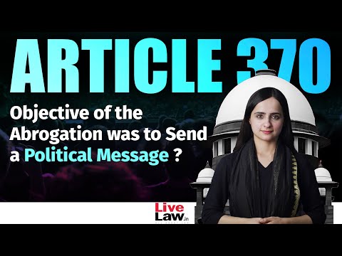 सुप्रीम कोर्ट में अनुच्छेद 370: याचिकाकर्ता क्या कहते हैं?