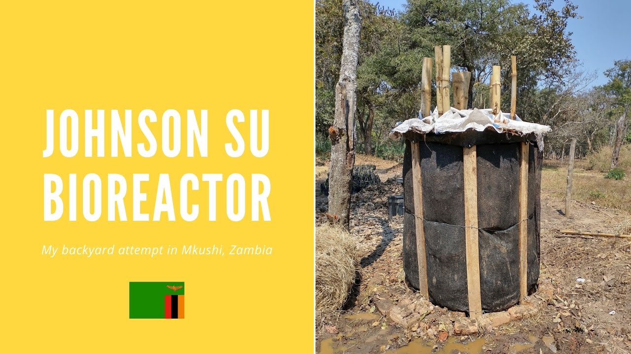 Johnson Su Bioreactor - a very basic version! Home composting...