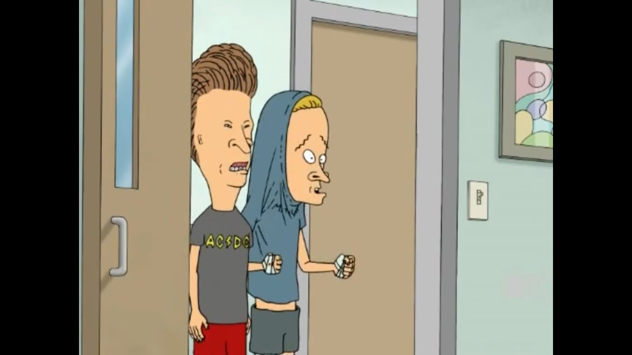 Beavis transforms into The Great Cornholio #2