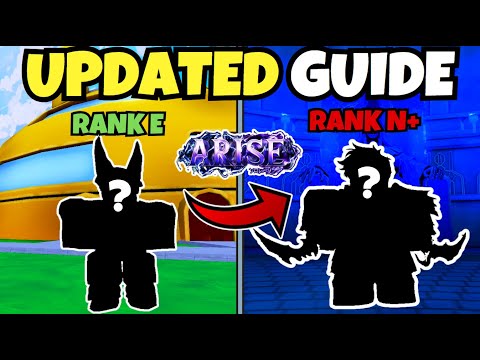 The UPDATED ULTIMATE BEGINNER'S GUIDE For ARISE CROSSOVER! (Player Ranks, Guilds, Weapons, Castle)
