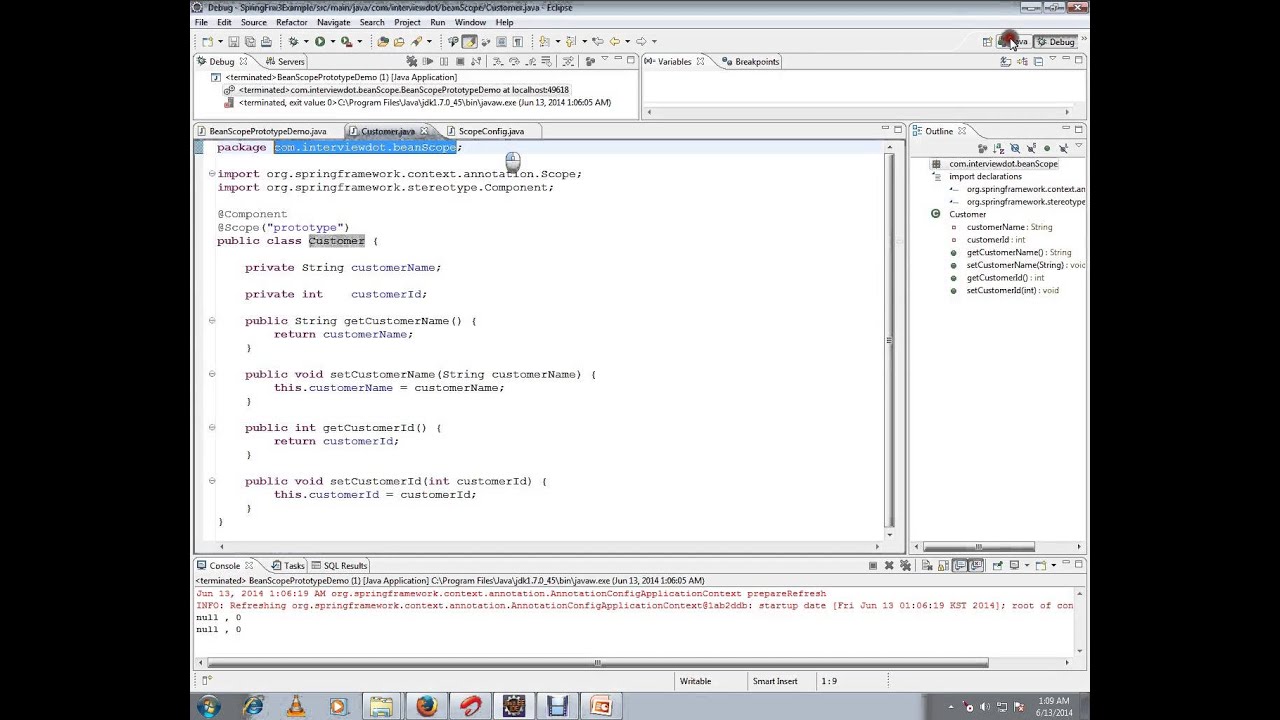 SPRING FRAMEWORK @COMPONENTSCAN ANNOTATION DEMO