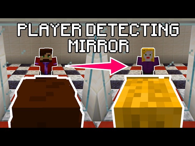 Player Changing Armor Stand Mirror with just redstone Minecraft Map
