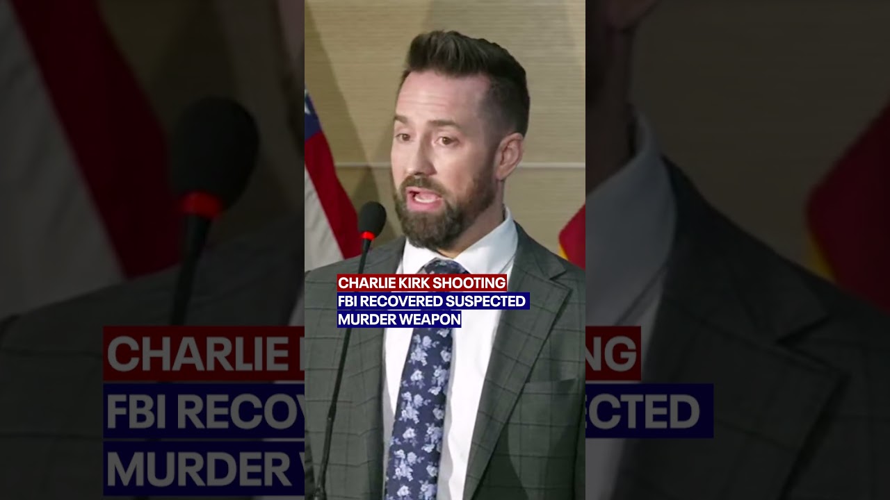 Charlie Kirk shooting: FBI recovered murder weapon from scene
