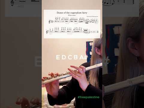 Dance of the sugarplum fairy | The Nutcracker| flute |sheet music