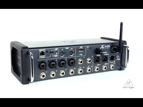 Behringer XR12 12-Input Digital Mixer with 4 Programmable | Reverb