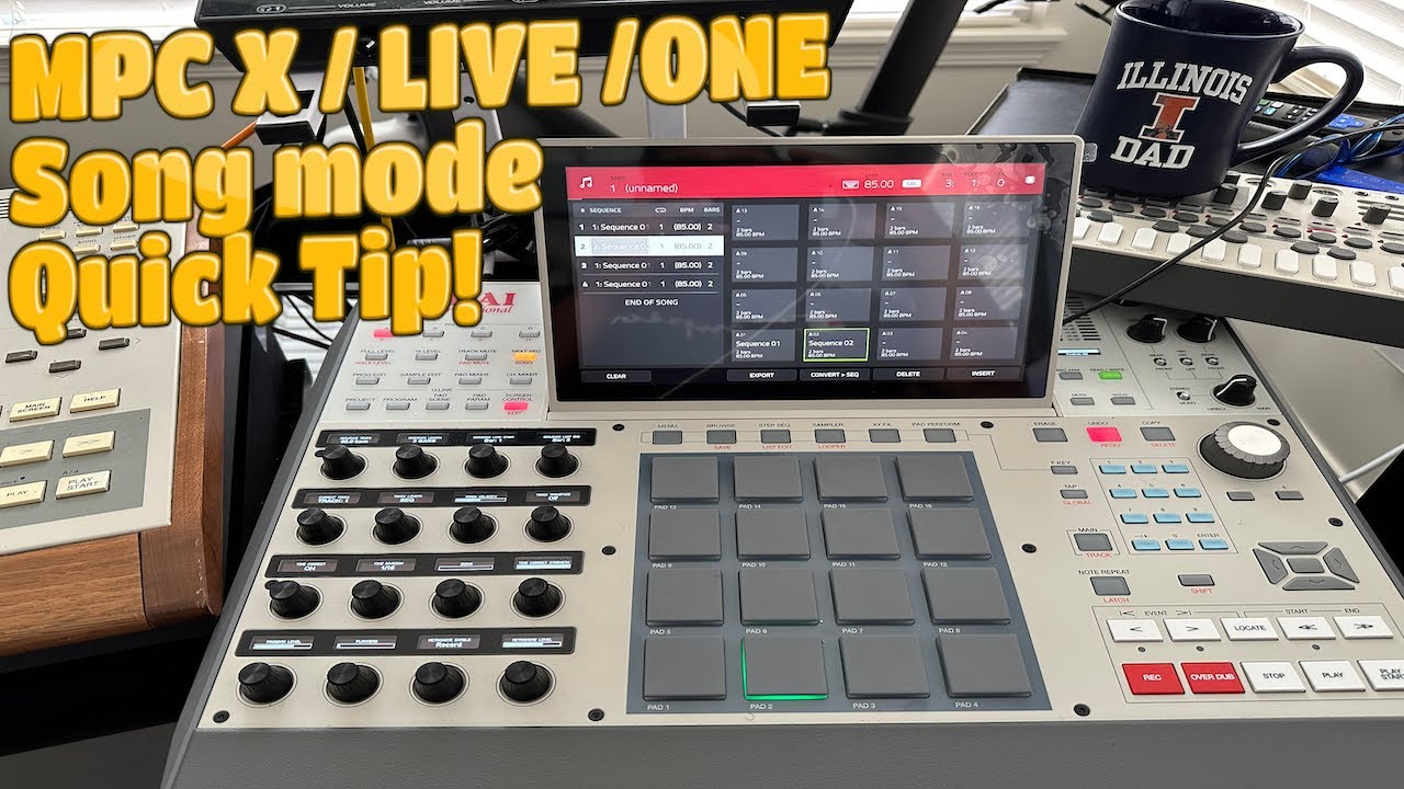 MPC X / LIVE / One Quick Song Mode Quick Tip