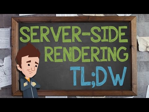 Server-Side Rendering: TL;DW - Supercharged