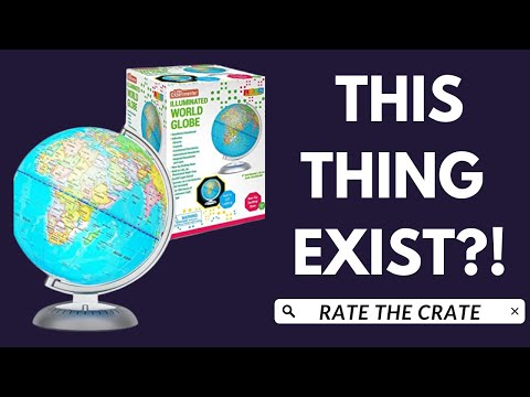 Illuminated Globe by Little Experimenter Review | I Didn’t Know This Exists!