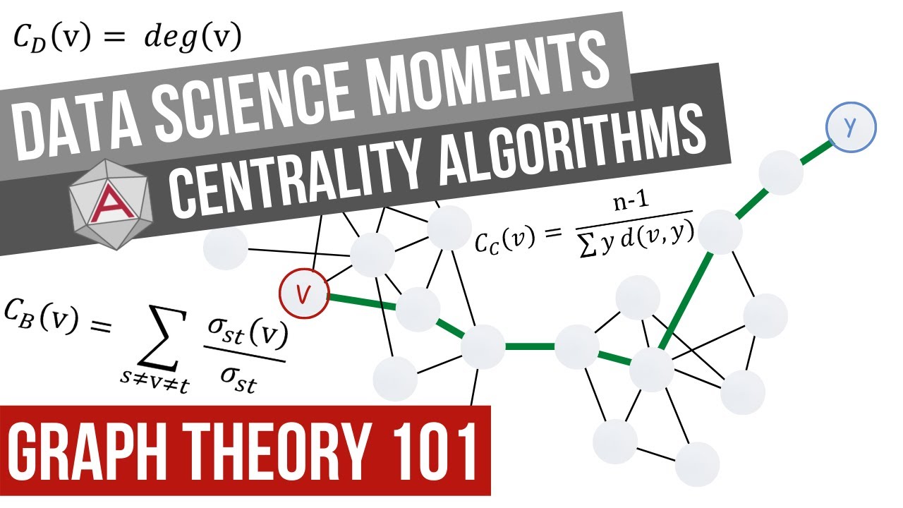 Data Science Moments - Graph Theory - Centrality