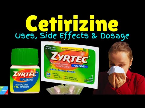 Cetirizine | Cetirizine Hydrochloride: Uses, Side Effects, Dosage & Precautions - Zyrtec