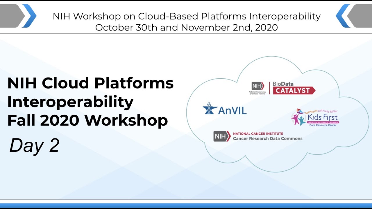 NCPI 2020 Fall Workshop - Day 2