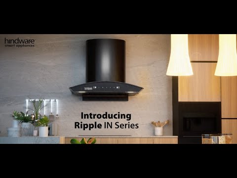 Hindware Smart Appliances Ripple 60 IN Auto Clean | Curved Glass ...