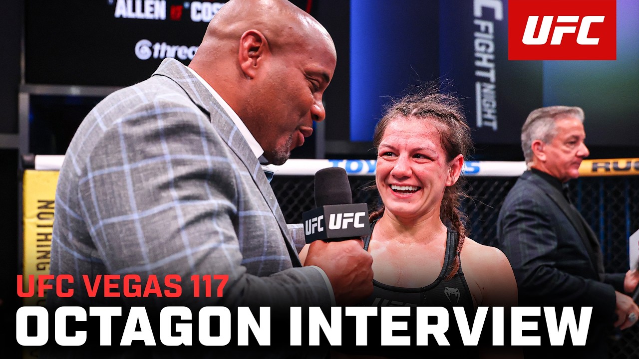 Alice Ardelean Octagon Interview | UFC Vegas 117