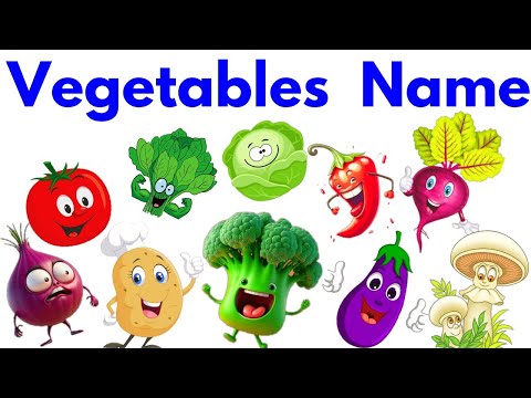 Vegetable Names with Pictures | Different Types of Vegetables | Healthy Vegetables|#vegetables #kids