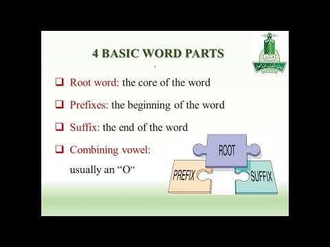 SA Medical Terminology Introduction