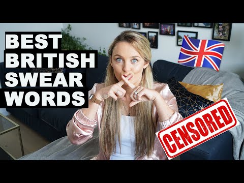 HOW TO SWEAR IN BRITISH | Best British INSULTS and British SWEAR words |