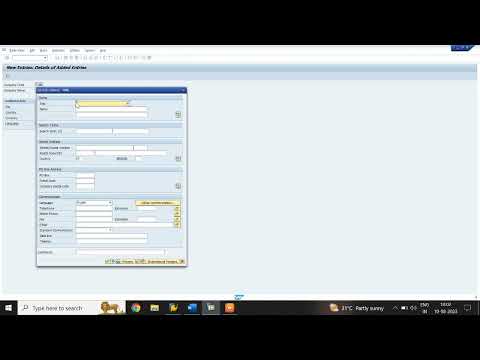 1 Define Company and Company Code in SAP fico - OX15/OX02/OX16