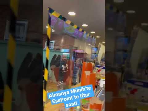 Almanya’nın Münih semtinde iftar saati ezan okunuyor. #almanya #münih#iftar #esspoint