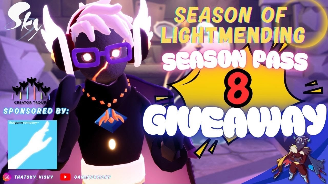 [ CLOSED ] Season Pass Giveaway! 🌟 | Season of Lightmending | Sky COTL