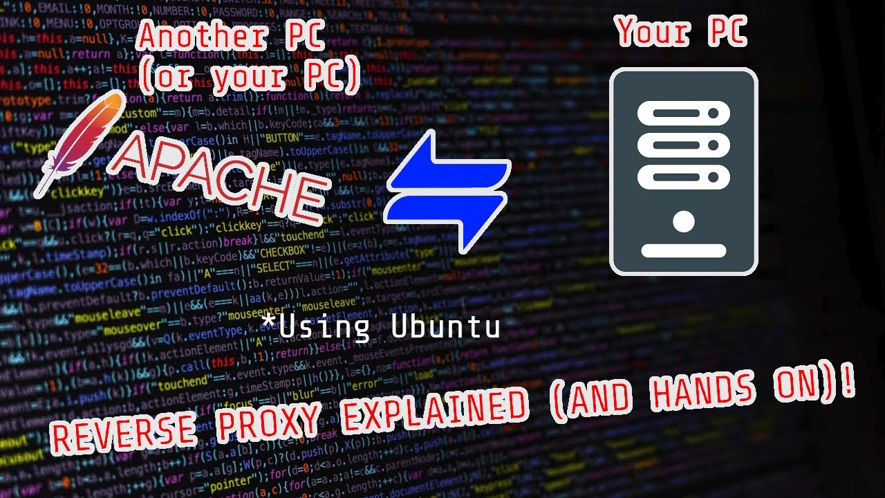 Reverse proxy explained and doing reverse proxy using Apache server