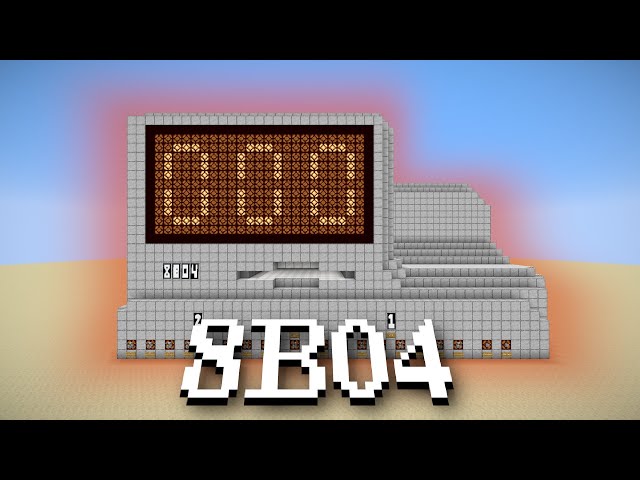 8-Bit Calculator 8B04 (1.19) Minecraft Map