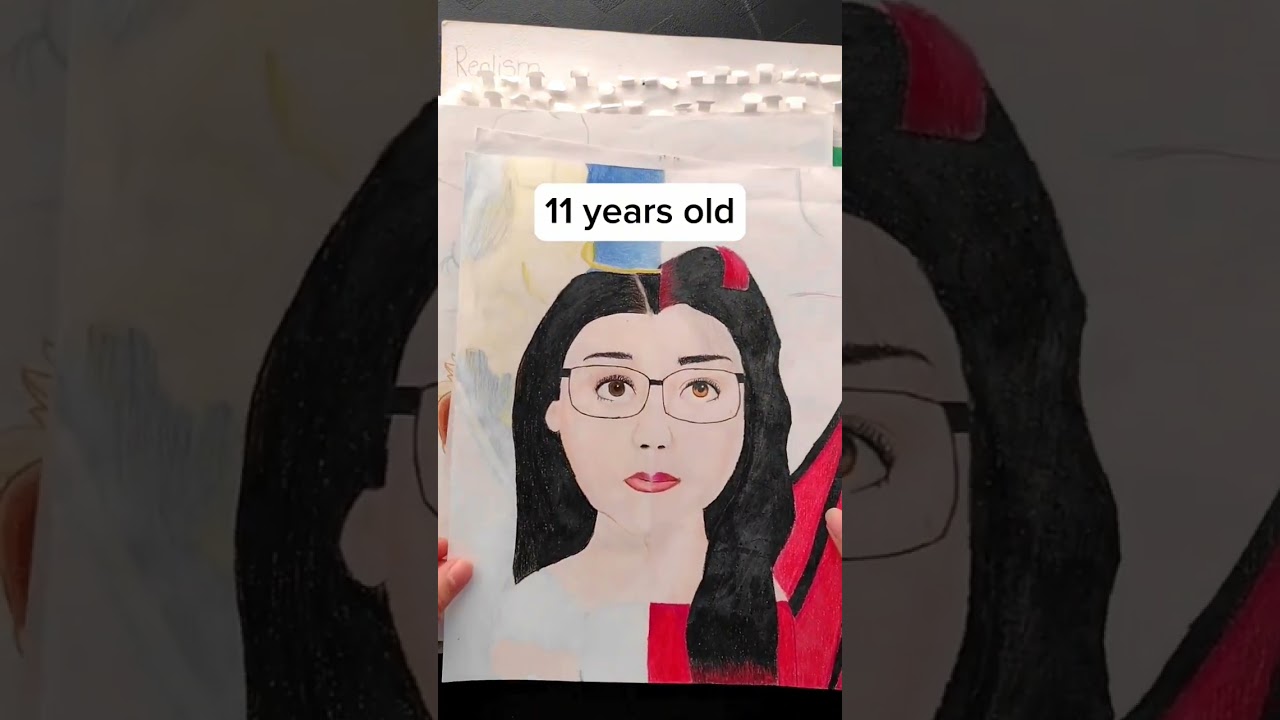 My evolution drawing from 6-14 years old🥰 | Jennifer B.M