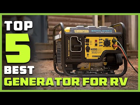 Top 5 Best Generators for RV Review in 2023 | Portable/Electric Start/Gas/Propane Powered Generators