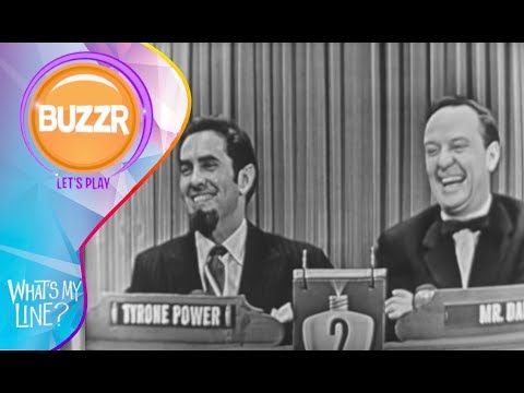 What's My Line 1955 with Guest Tyrone Power | Buzzr