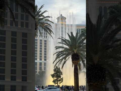 Mon Ami Gabi in Las Vegas its stunning views of the Bellagio Fountains | Lifewithchai